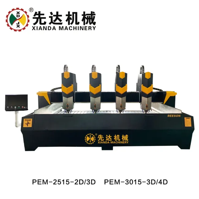 Professional Intelligent CAD Function Automatic 5-Axis CNC Bridge Cutting Machine