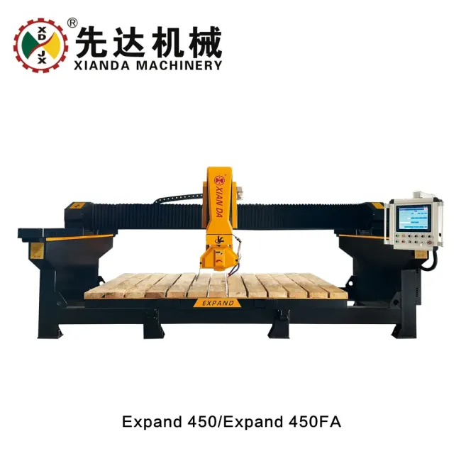 Automatic Smart Monoblock 5 Axis CNC Bridge Saw for Cutting Granite, Quartz, Marble Countertops, Vanity Tops, Staircases Factory Price for Sale