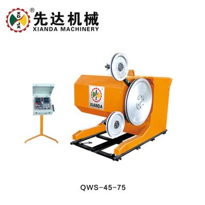 Cina Taglio a blocchi del quarzo del granito del marmo di Diamond Wire Saw Machine For della cava in vendita