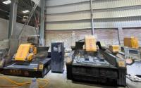 China 3 Axis Linear Stone Profile Cutting Machine 15kW with 3000mm Max Length and 1150mm Cutting Height for sale