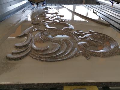 中国 花崗岩を加工するためのCNC平面石彫刻機 販売のため