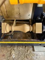 China Automatic Stone Baluster Cutting Machine 500mm Blade 250mm Dual Processing for sale