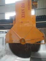 China Granite Marble Stone Bridge Block Cutting Machine WKQ-1200 1200mm Blade 6800kg for sale