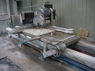 China High Accuracy Granite And Marble Manual Stone Cutting Machine for sale