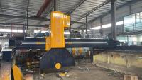 China High Speed Four Column Stone Edge Cutting Machine 30KW 220V with 700-1400mm Blade Range for CNC Stone Processing for sale