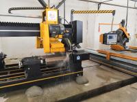 China Four Pcs Baluster Cutting Machine 500mm Blade 1500mm Length High Precision Stone Column Profiler for sale
