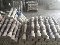China Four Pcs Baluster Cutting Machine 500mm Blade 1500mm Length High Precision Stone Column Profiler for sale