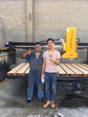 China Precision Infrared Bridge Stone Cutting Machine with 15/18.5/22kw Motor for sale