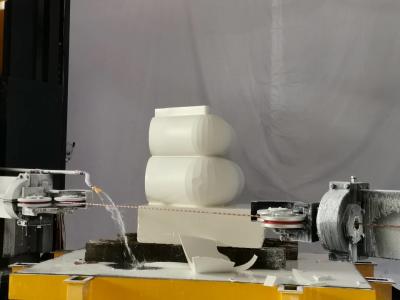 Κίνα Excellent Precision 5 Axis CNC Diamond Wire Saw Machine For 3D Shapes προς πώληση