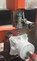 China 4-Axis CNC Stone Carving Machine with 0.02mm Precision and 7.5KW Spindle Power for Marble Granite Processing for sale