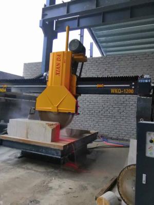 China Middle Block Stone Cutting Bridge Saw Cutting Machine With Adjust Wear Space for sale