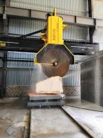 China Industrial Block Cutting Machine for Granite & Marble - 2200/2500/2800mm Blade, 14000kg Weight, 15m³/h Water for sale
