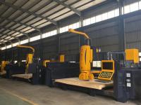 China 5 Axis CNC Bridge Cutting Machine 600mm Blade 30kW Stone Countertop for sale
