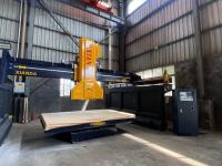 China Four Column Middle Block Cutter Machine for Curbstone 2200-2800mm Blade 57/67kw for sale
