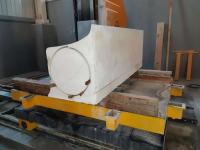 China CNC Diamond Wire Stone Cutting Machine 3000x2500x1500mm 16.7m Wire for sale