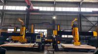China 5 Axis Stone Bridge Cutting Machine 15kw for Special Shape Arbitrary Lines 350-800mm Blade for sale