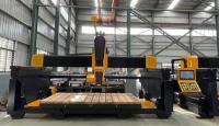 China 5 Axis CNC Bridge Saw Machine 3200mm Marble Granite Cutting with Italy ESA System for sale