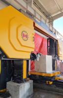 China Xianda 4 Axis CNC Single Diamond Wire Saw Machine 1750mm Cutting Distance for Stone Profiling for sale