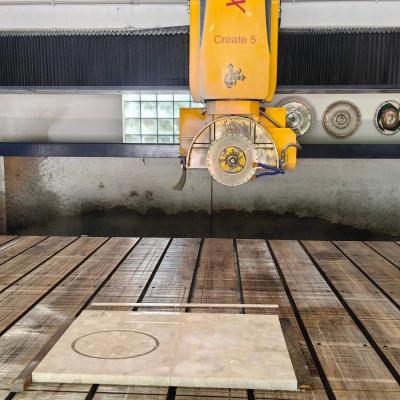 China Create 450/600 Bridge Saw Cutting Machine with CNC Control and Safety Features for sale