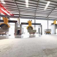 China 55kw Main Power Stone Cutting Machine 2200mm Blade Hydraulic Lifting for sale