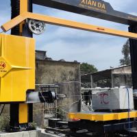 China CNC Automatic Diamond Wire Saw Machine 380V for Stone Cutting 3500mm for sale