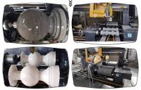 China Four Pcs Baluster Cutting Machine 250mm 4pcs 500mm 2pcs Max Processing Diameter High Speed Precision for sale