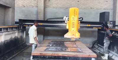 Melhor máquina de corte de ponte infravermelha de 3 eixos para processamento de pedra