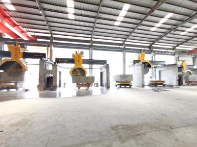 China Bridge Multiblade Block Cutter Granite Marble Block Cutting Machinery for sale
