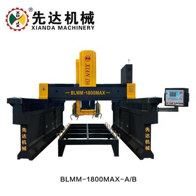 China Xianda Bridge Type Linear Cutting and Milling Heavy Type Dual Beam Bridge Type Cutting and Milling Machine for sale