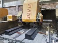 China PLC/CNC Linear Profiling Machine with 15kW Motor & Φ350-600mm Blades for Marble Granite Cutting for sale