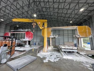 中国 ST-1T ストーンシングルアームクレーン:石産業のためのプレミアムリフティングソリューション 販売のため