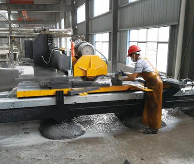 中国 HSQB-600 手動石切断機:石板の精密切断 販売のため