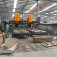 China CNC Four Blade Stone Cutting Milling Machine 1800mm Worktable 18.5kW Spindle for High Precision Large Scale Processing for sale