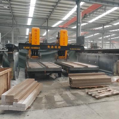 Cina Macchine per il taglio e la fresatura CNC a quattro lame per la lavorazione della pietra ad alta precisione e ad alta efficienza su larga scala in vendita