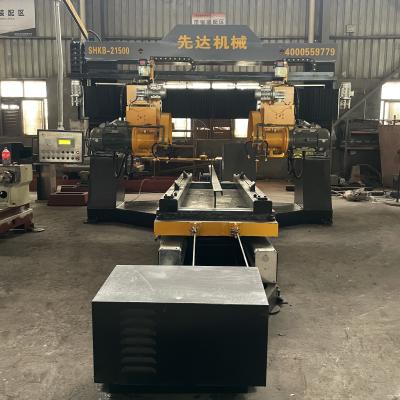 Cina HKB-21500C Taglierina automatica a doppia lama per rifilatura bordi in vendita