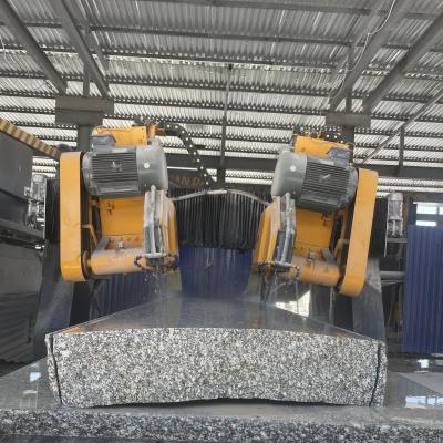 China Four-Blade Arc-Slab Edge Cutting Machine with 0-60° Adjustable Angle and 1 Year Warranty for High-Precision Stone Edge Trimming for sale