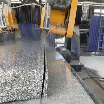 China Four-Blade Arc-Slab Edge Cutting Machine with 0-60° Adjustable Angle and 1 Year Warranty for High-Precision Stone Edge Trimming for sale