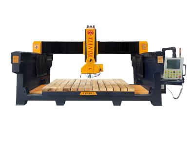 China 4+1 Axis Bridge Cutting Machine with 3200x2000mm Worktable and 15kw/18.5kw Motor Power for Precision Stone Cutting for sale