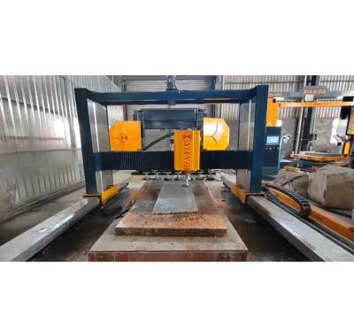 China Heavy-Duty Gantry Intelligent Polishing Machine Automatic Feed & Polishing Cycle for sale