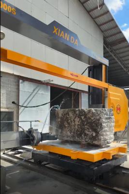 China 4-Axis CNC Diamond Wire Saw Machine with 360° Servo-Rotary Table, 16-Surface Slideway, and 28 Rolling-Wheel Lift for Precision Stone Cutting for sale