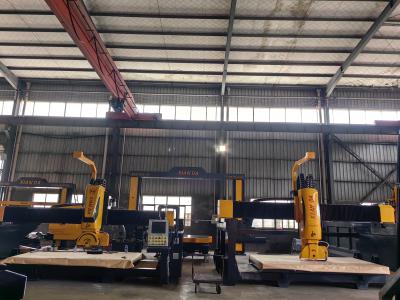 China Automatic 5 Axis Bridge Cutting Machine with DDX System for Stone Processing and 3200x2000mm Max Size for sale