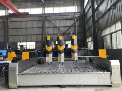 China CNC Stone Carving Machine with 0.02mm Accuracy 15m/min Air Speed Electric Power for Precision Engraving for sale