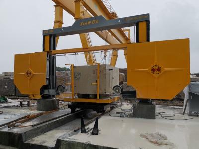 China PLC Control Diamond Wire Saw Machine with Synchronous Screw Drive for 3000×3000×1500 mm Marble and Granite Block Dividing for sale