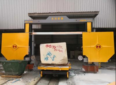 China Xianda BWT-3500-21 PLC Heavy Duty Diamond Wire Saw Machine | Premium Stone Block Trimming & Dressing Saw for Marble and Granite for sale
