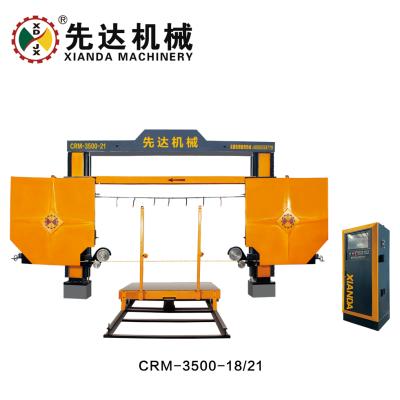 China 4 Axis High Efficiency CNC Block Dividing Machine with 3000mm Max Processing Size for Stone Cutting for sale