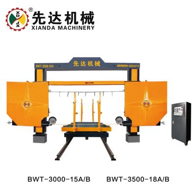 China PLC Control High Efficiency Block Dressing Machine with 360° Rotating Worktable for Marble Granite for sale