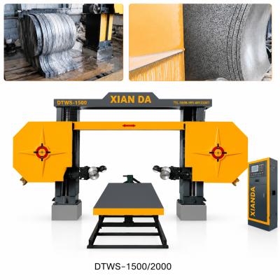 China High Precision Intelligent Cnc Diamond Wire Saw Machine for Granite Marblefor Tombstone Stone Cutting for sale