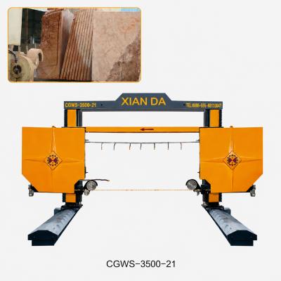 China High Precision Gantry Movable Diamond Wire Saw Machine for Stone Block Cutting, Dressing and Squaring for sale