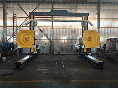 China Gantry-Type Diamond Wire-Saw with Two-Worktable Upgrade Customizable Rail Length and PLC/CNC Optional for Granite Factories for sale