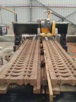 China Gantry Style Automatic Profiling Cutting Machine DNFX-1800 with 15kW Motor and 3500×1800mm Worktable for Stone Decoration for sale